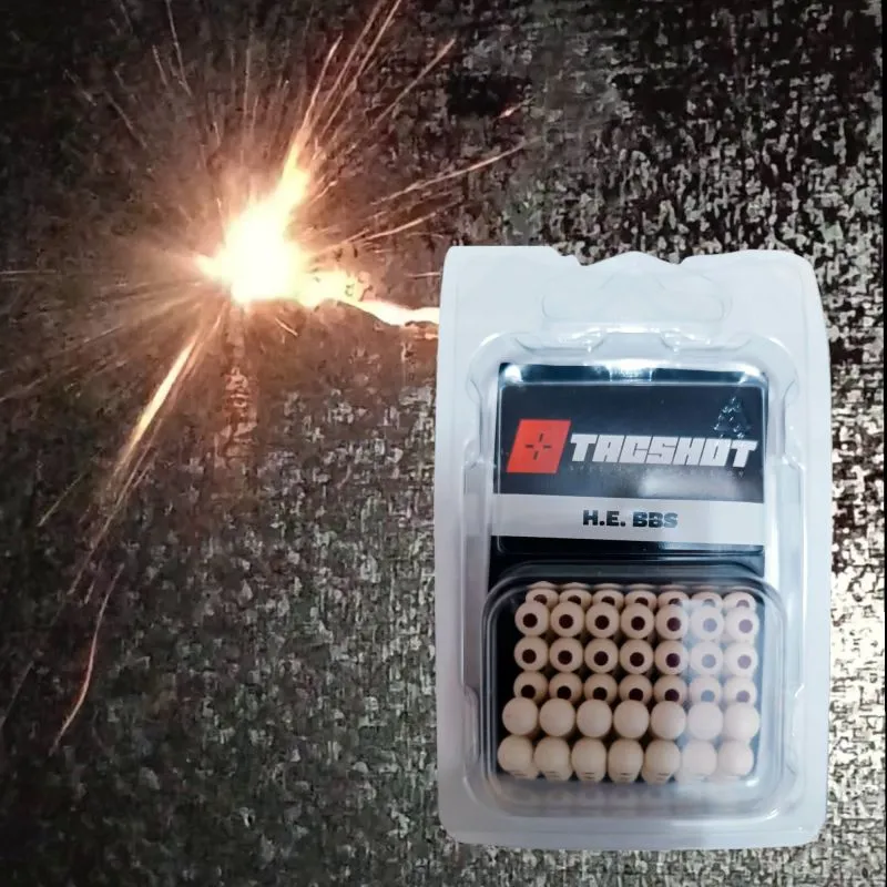 Explosive Airsoft BBs mit Blitz-Knall-Effekt | Ammunition H.E. SHOT FX ...