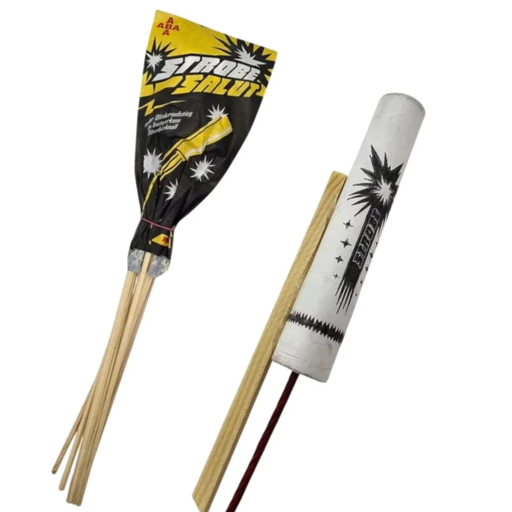 ABA Strobe Salut Raketen-Set 10 Stück | F2 Feuerwerk