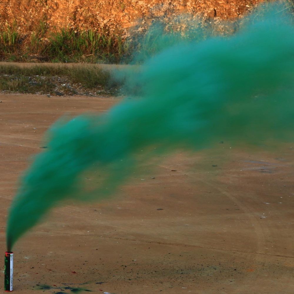 Smoke Tubes, Grün, 6er Btl. NICO