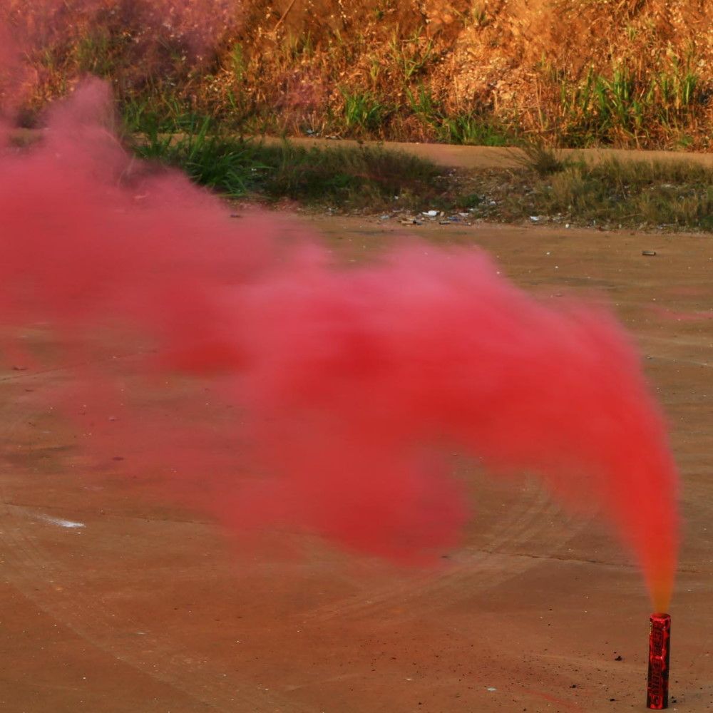 Smoke Tubes, Rot, 6er Btl. NICO